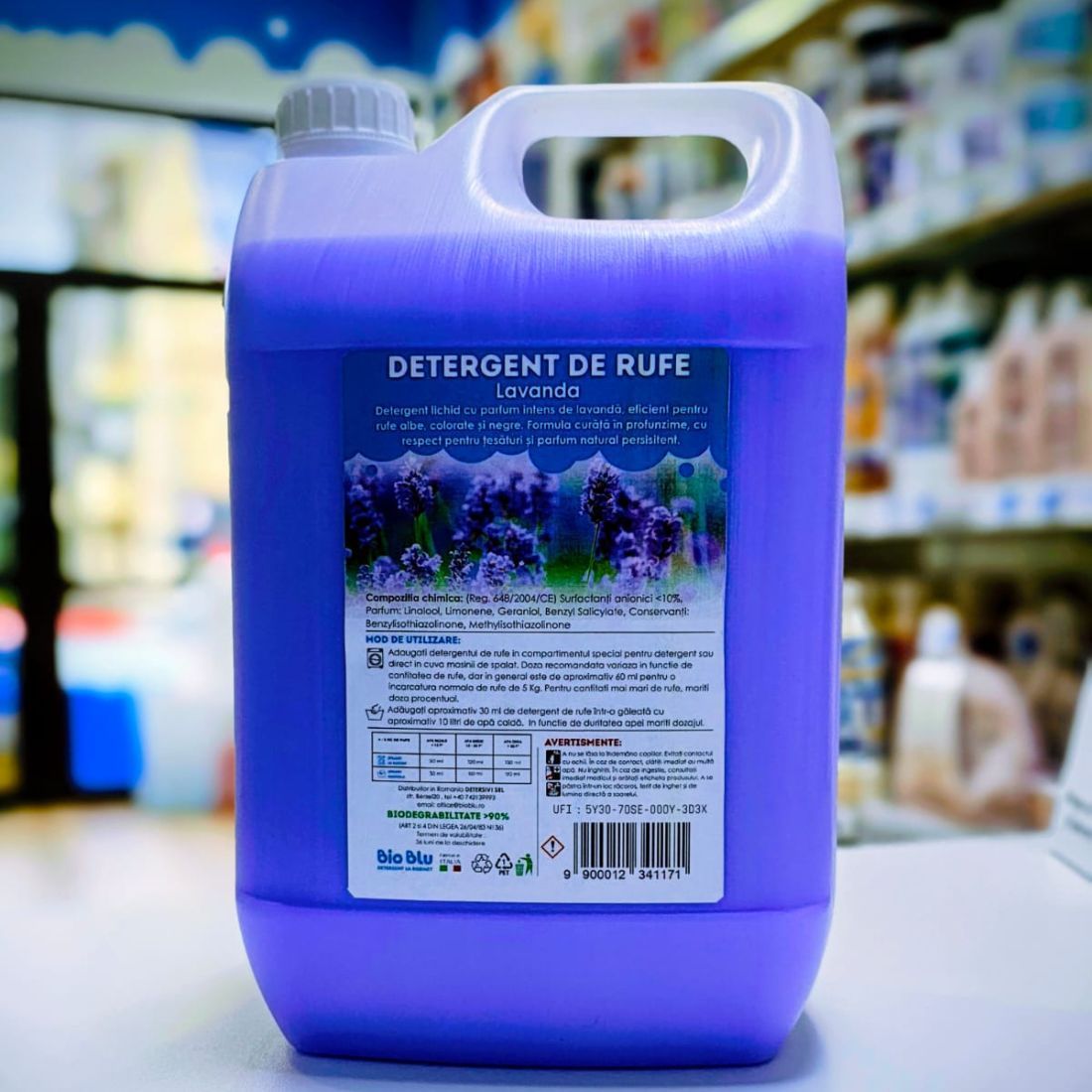 Detergent de rufe Universal de LAVANDA
